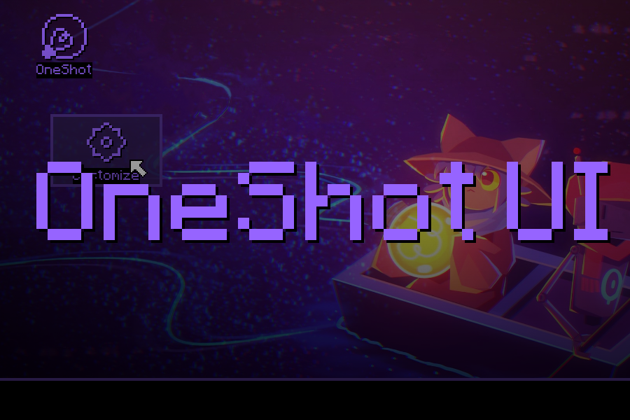 OneShot UI by hat_kid